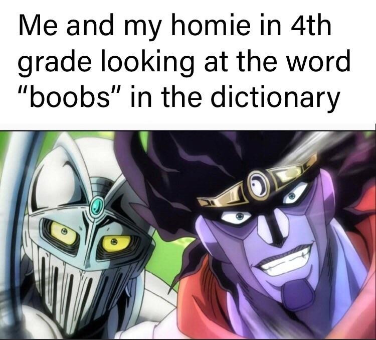 My stand is hard. - Meme by mundus1520 :) Memedroid