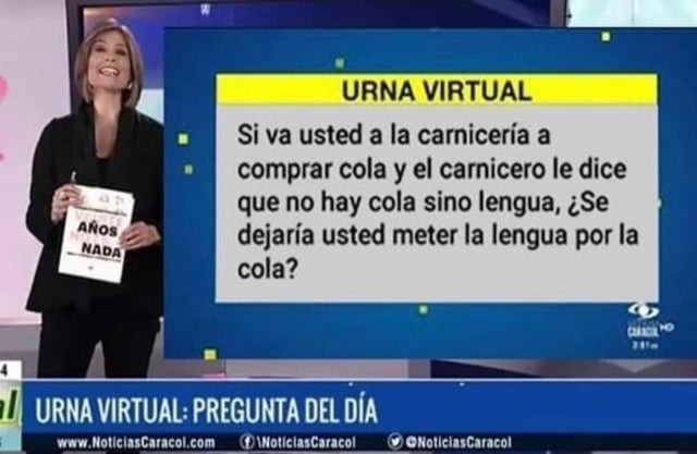 Pregunta del dia - Meme subido por Bracu :) Memedroid