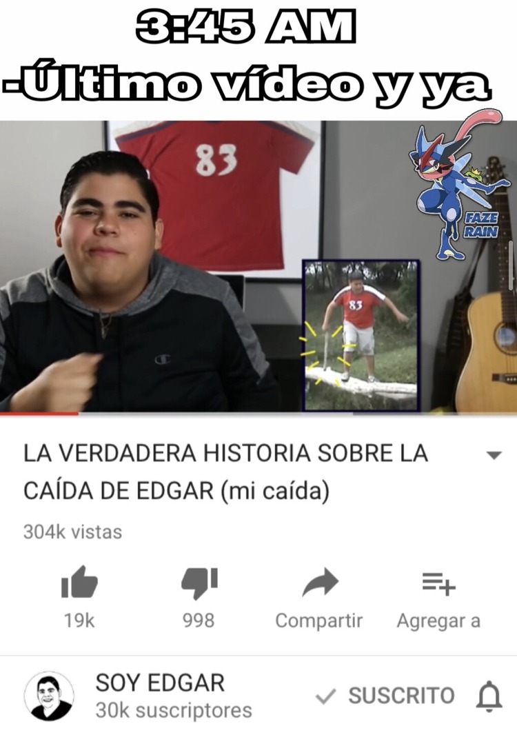 Edgar - Meme subido por Michoso :) Memedroid