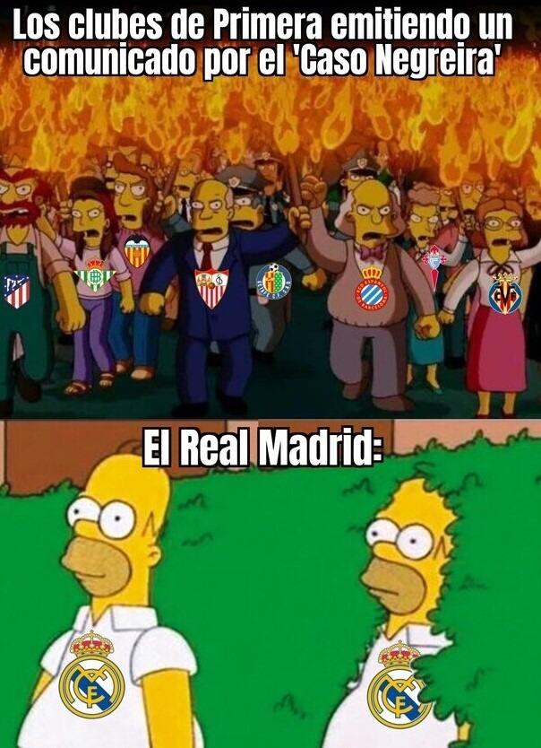 Meme del lio del barsa con los arbitros. El Real Madrid no se queja ...