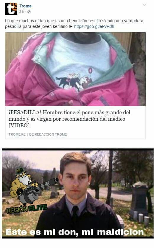 Mi don mi maldición - Meme subido por Ashala :) Memedroid