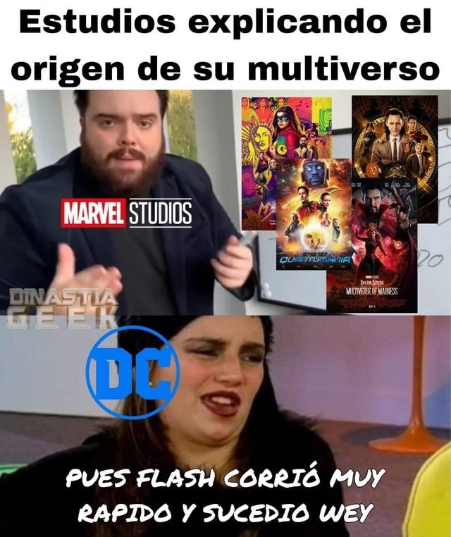 Marvel vs DC - Meme subido por Alextrex10 :) Memedroid