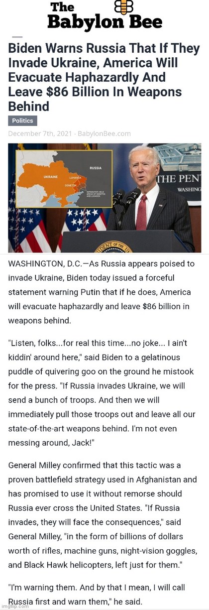 Babylon Bee - Meme by Grumpasaurus :) Memedroid