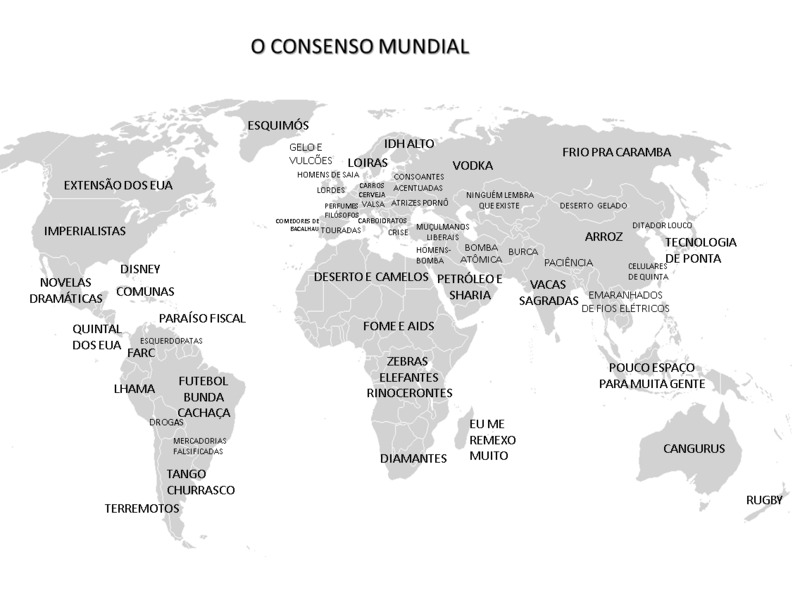 Outro mapa. Começem uma discução aleatória nos comments. - Meme by ...