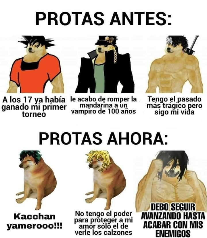 Los animes de antes eran mejores - Meme subido por Samuelalv1234 ...
