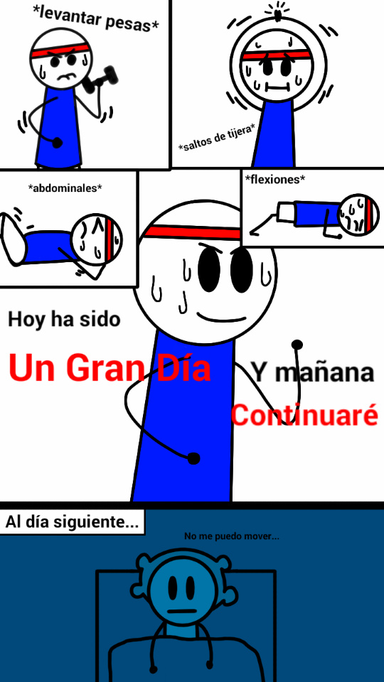 Hacer Ejercicio. - Meme subido por Editronix :) Memedroid