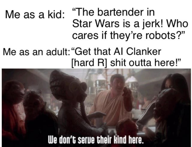 The best Clanker memes :) Memedroid