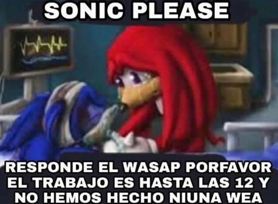 sonic weón!! - Meme by Afrojoe :) Memedroid