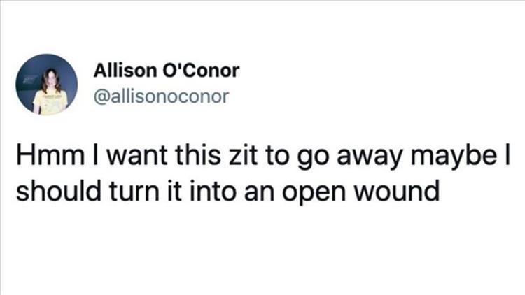 Turn that pimple into a dimple. - Meme by Grumpasaurus :) Memedroid