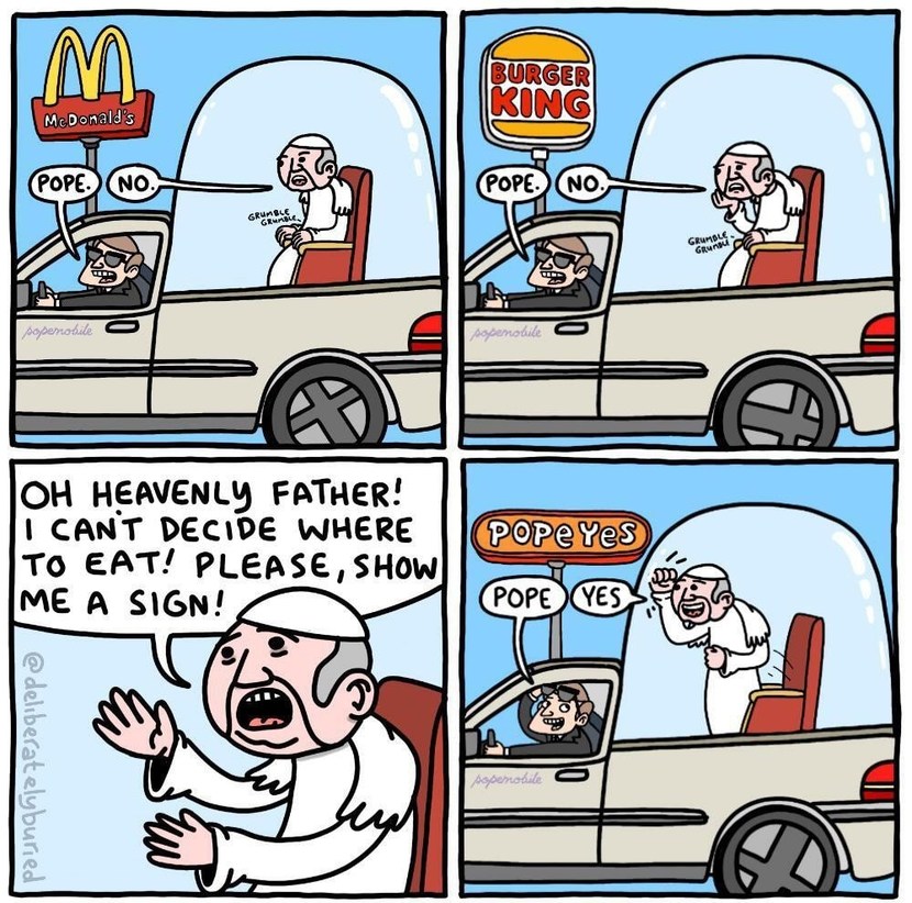 Pope yes - Meme by Cliffy_99 :) Memedroid