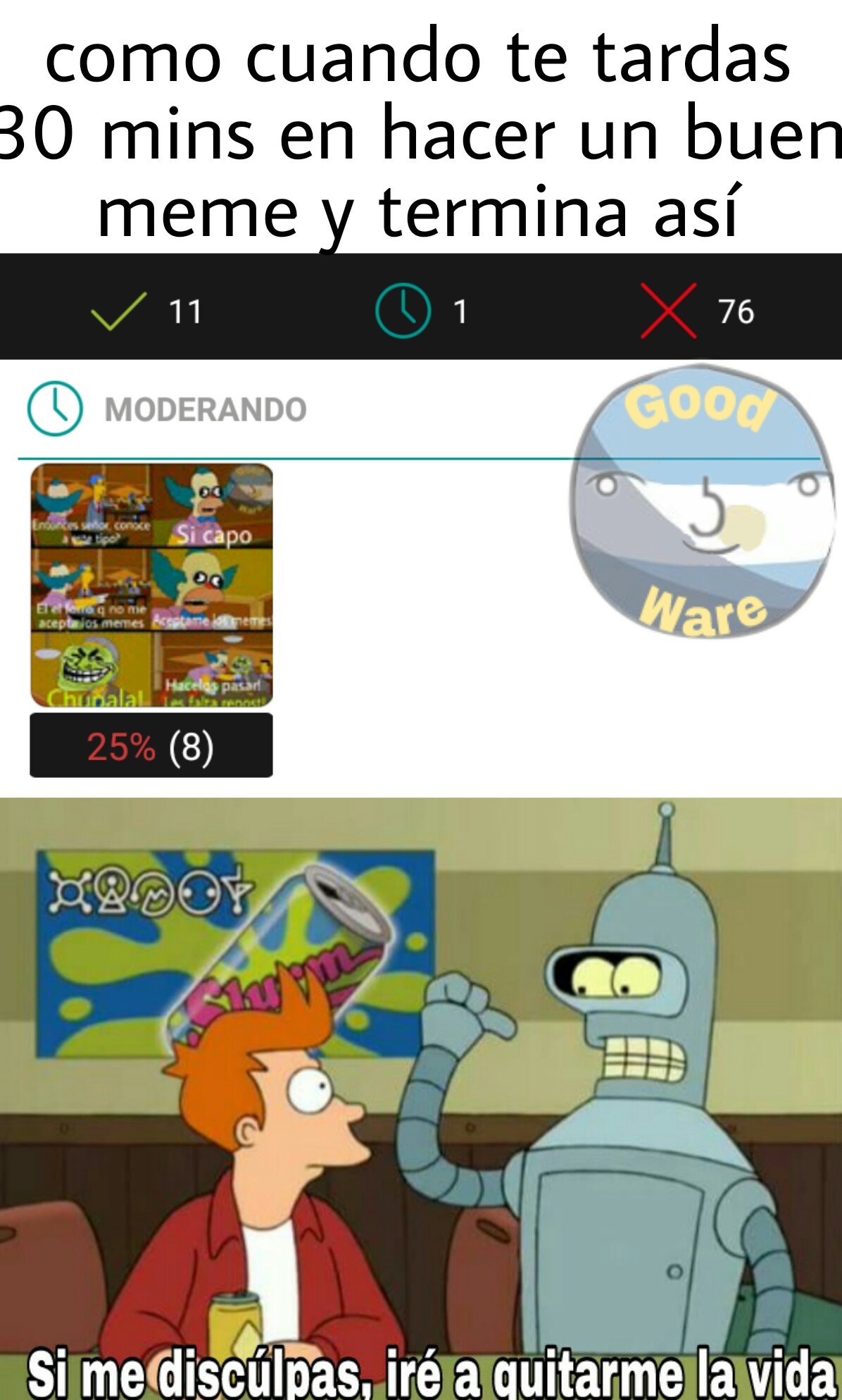 Q sufrimiento....okno - Meme subido por Good_Ware :) Memedroid