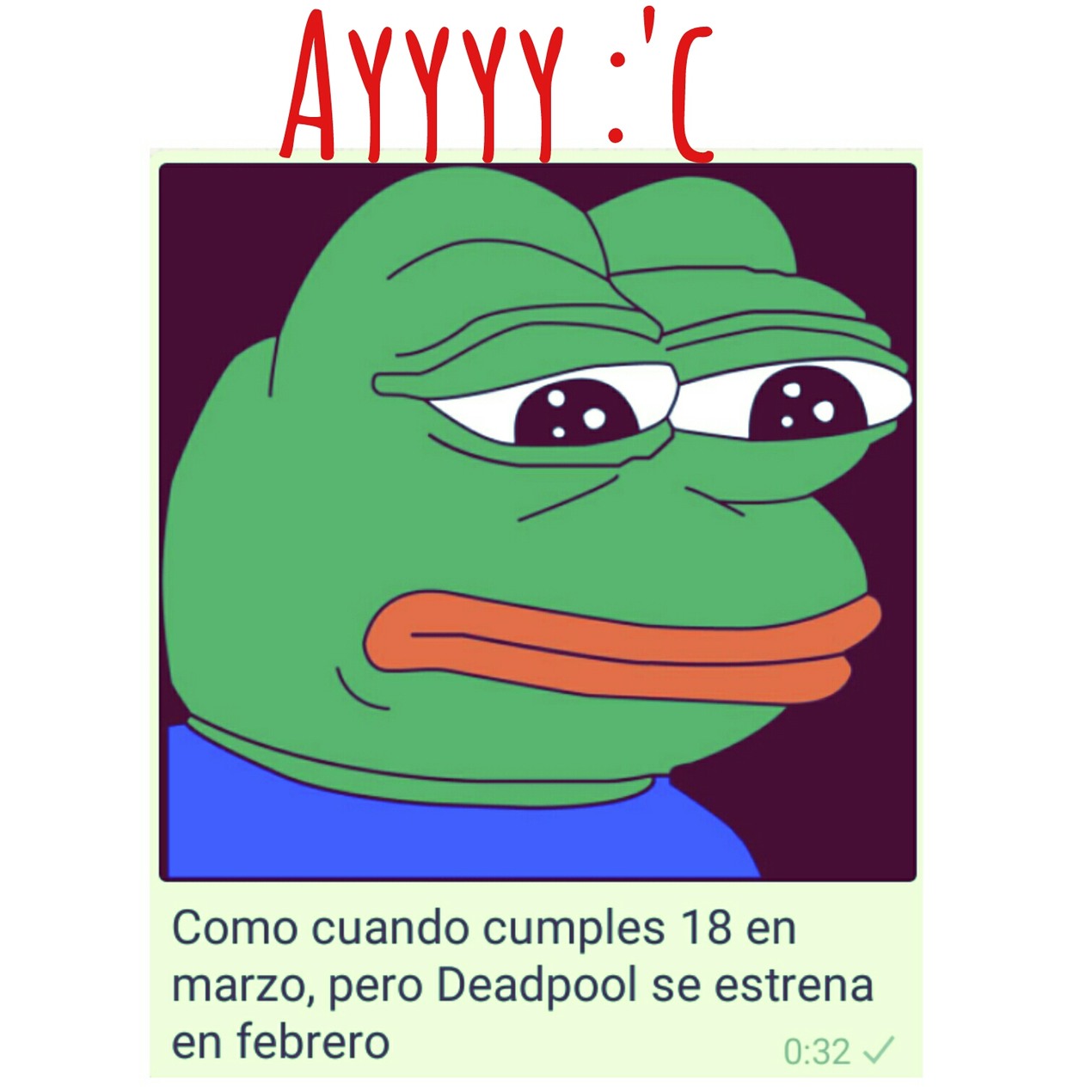 ay :'c - Meme subido por ddcc :) Memedroid