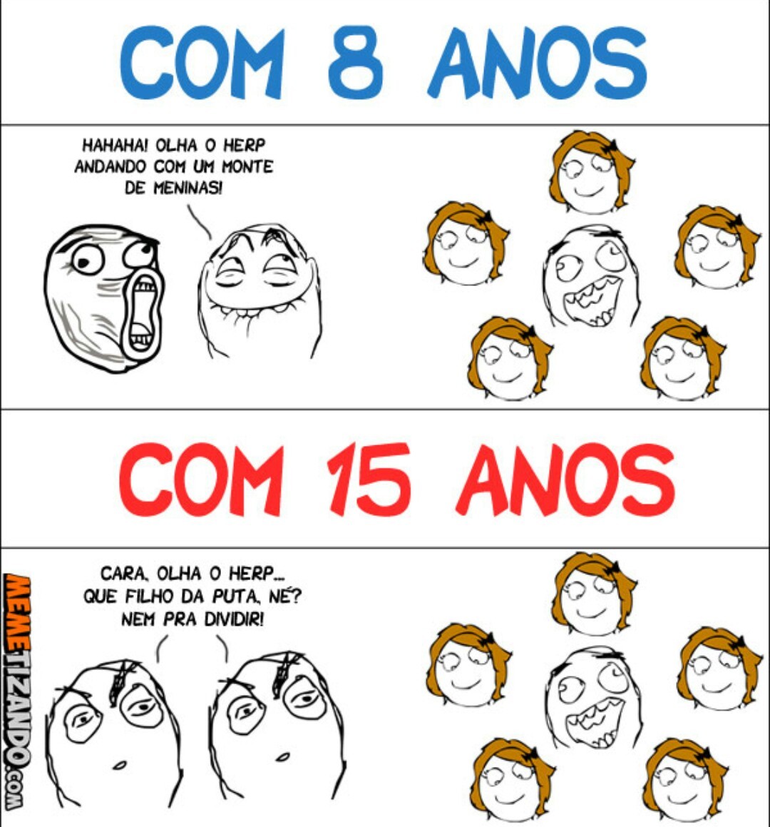 Infancia VS Adolescência - Meme by Ruan_Marques :) Memedroid