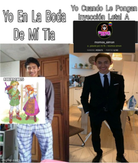 Yo cuando le pongan la inyección letal a momos simon - Meme subido por ...