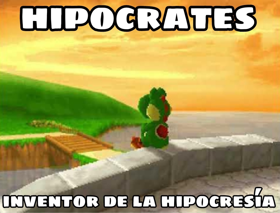 Hipocrates. Inventor de la hipocresía - Meme by Engel98 :) Memedroid