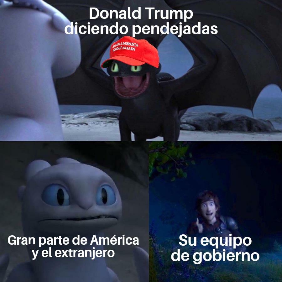 Donaldo trompas vuelve a aser de laz zuyaz - Meme subido por Hola_Xd ...