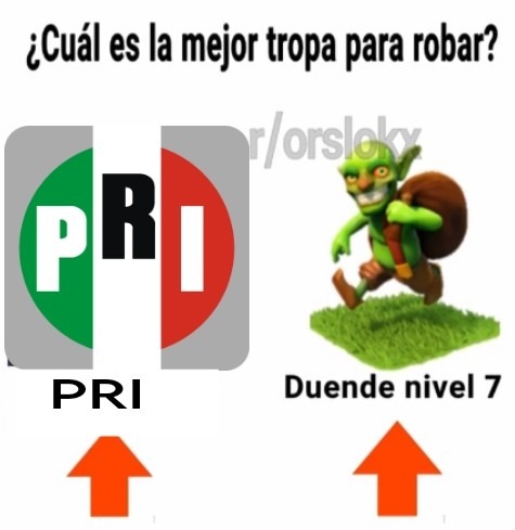 si pero el pri robo mas - Meme subido por D-DROIDY :) Memedroid