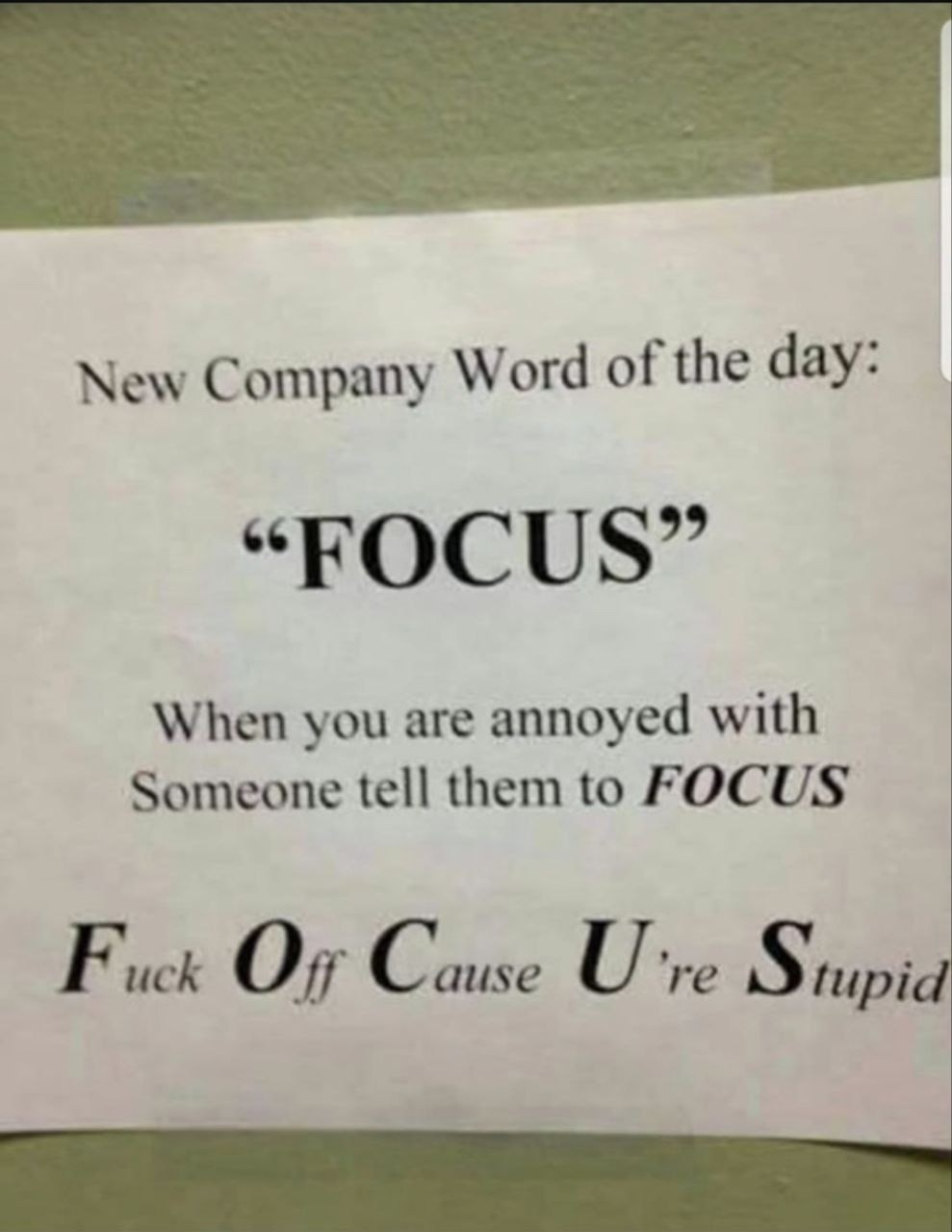 The best Focus memes :) Memedroid