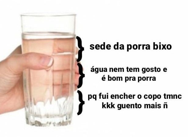 Beba água - Meme subido por sus_1200000_kills :) Memedroid