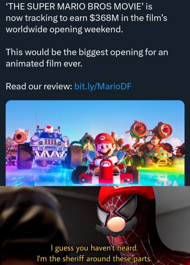 The Super Mario Bros movie is making cash - Meme by Peporap :) Memedroid