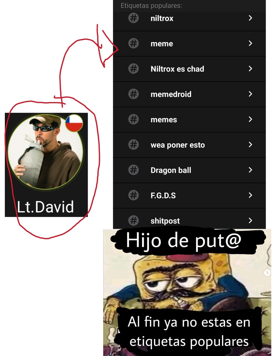 Contexto: LT.David ya no está en búsquedas populares y eso significa ...
