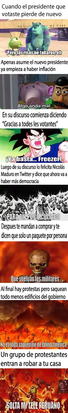 "u" Subido por: ALAPINTO#9137 - Meme subido por ._Mimster_. :) Memedroid