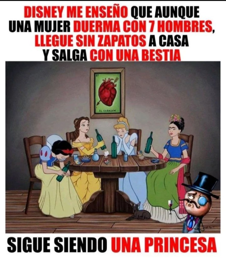 Soy una princesa xD (¿que hace Frida ahí?) - Meme by 1lzkslzl :) Memedroid