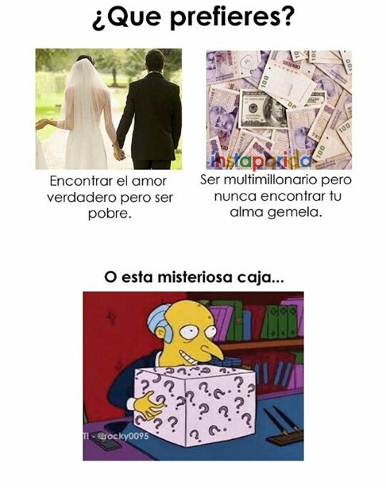 La caja - Meme subido por S1D4 :) Memedroid