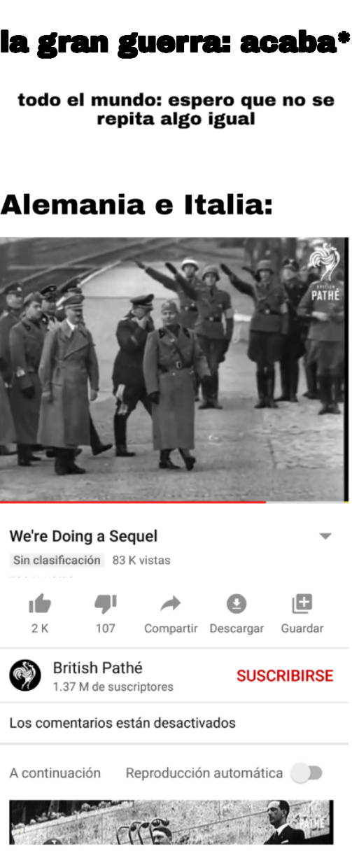 WW ll - Meme subido por Juan21446 :) Memedroid