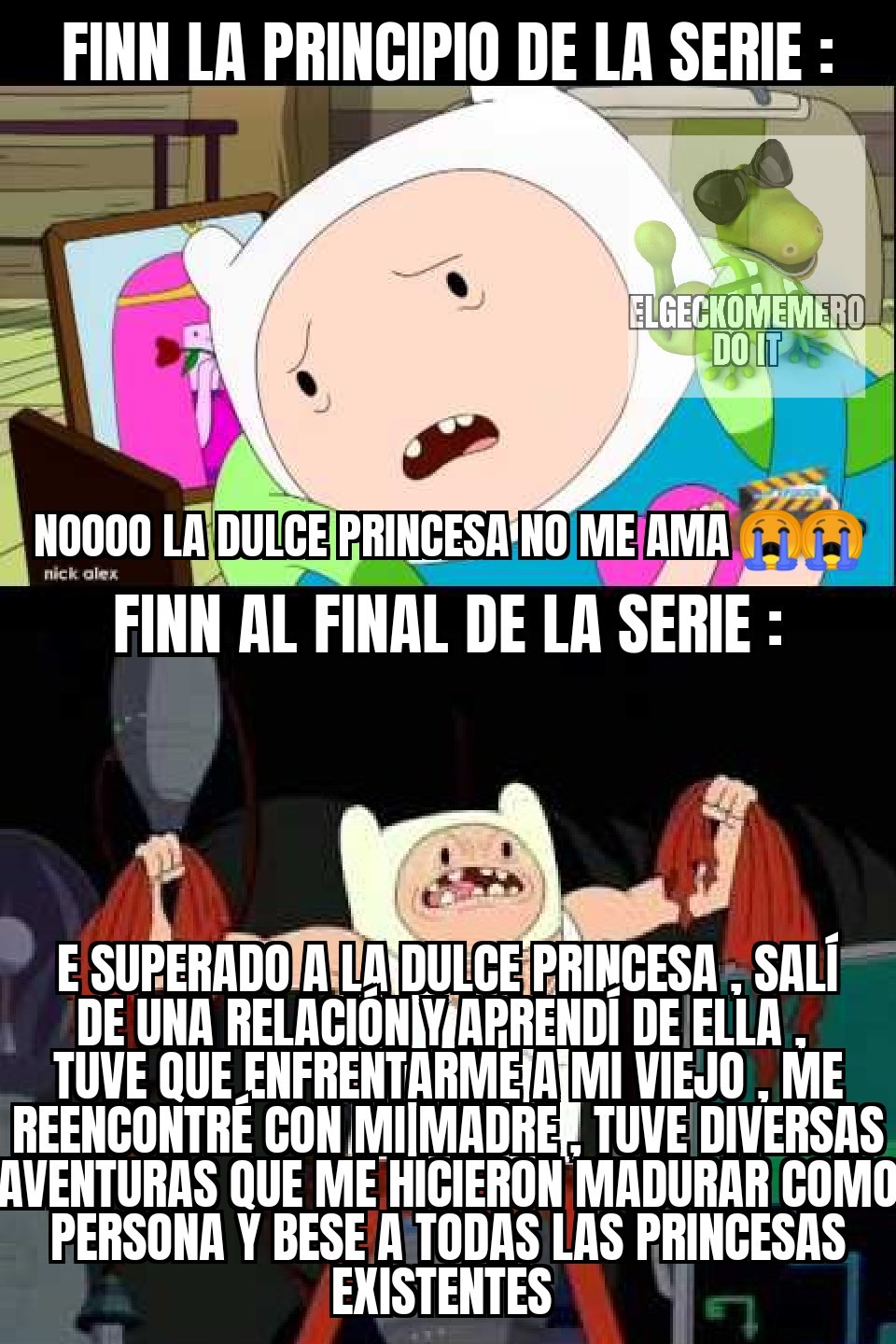 Un tipazo el Finn - Meme subido por Elgeckomemero :) Memedroid