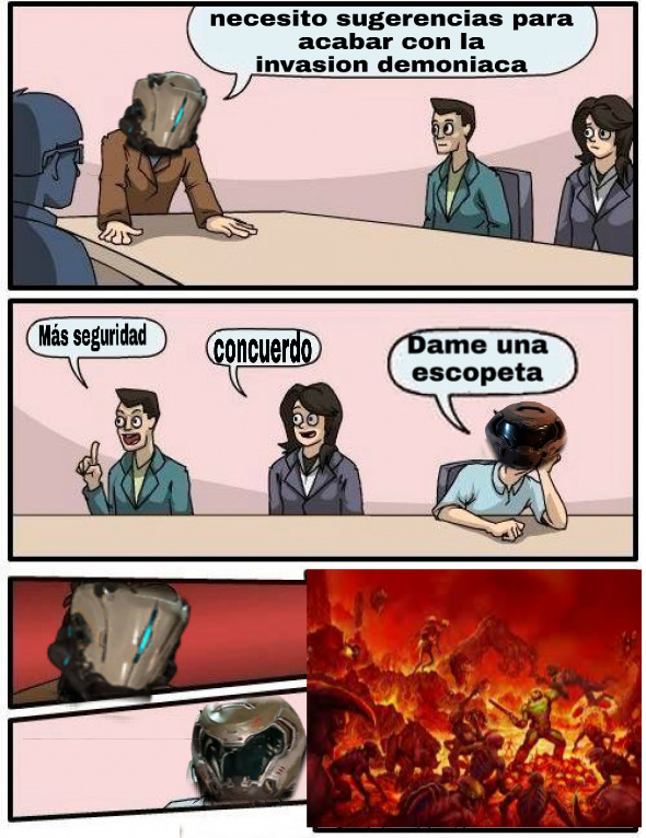 DOOMSLAYER - Meme subido por LohabBandicoot :) Memedroid