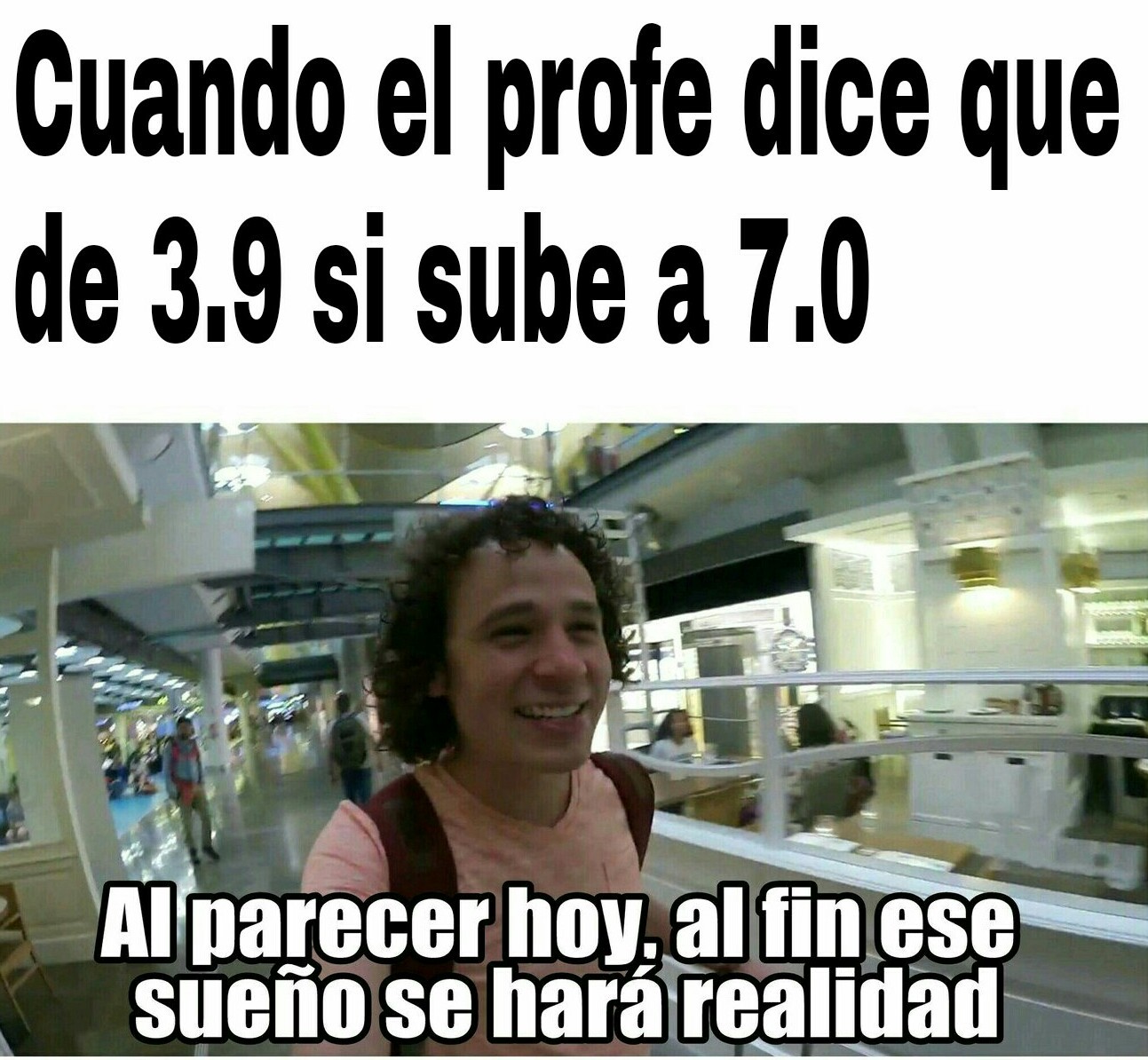 Mi día de suerte. - Meme subido por Slapchop :) Memedroid
