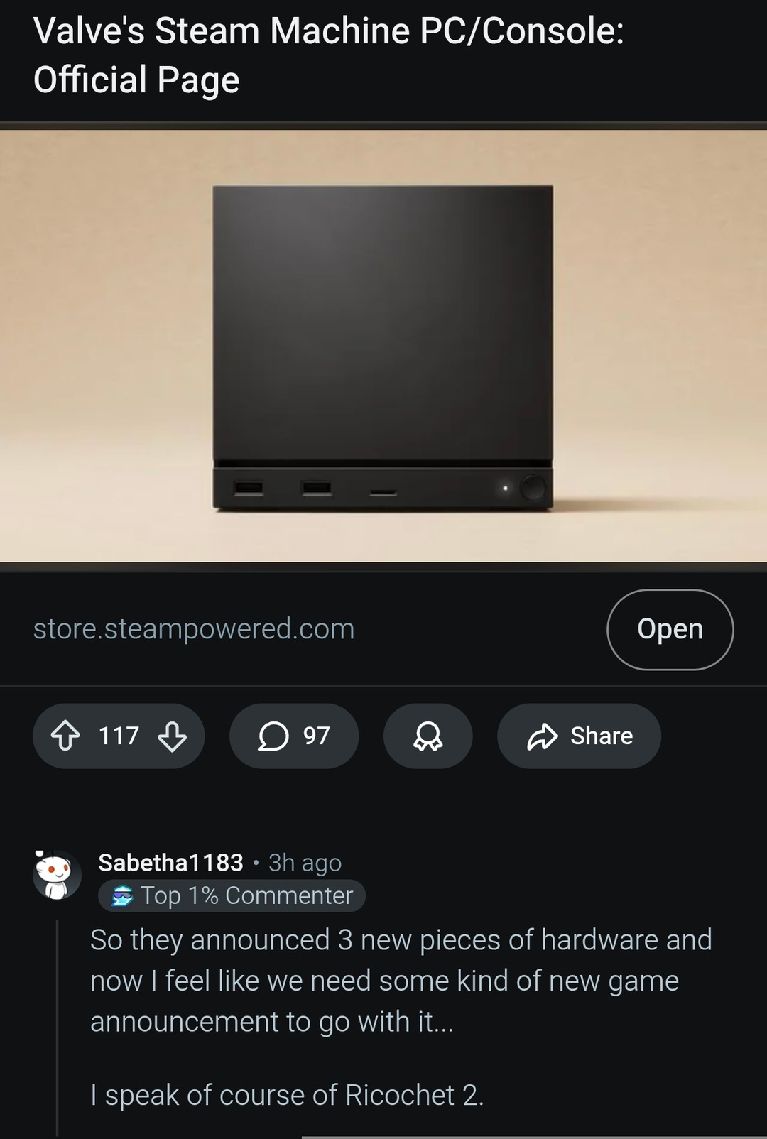 The best Steam Machine memes :) Memedroid