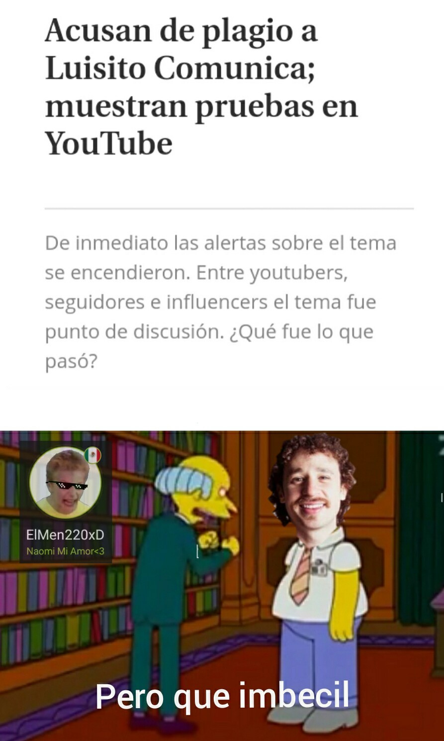 Sin Titulo - Meme subido por ElMen220xD :) Memedroid