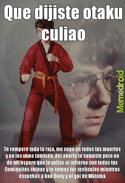 Otaku culiao - Meme subido por Ralsei_Fluffy_Boy :) Memedroid