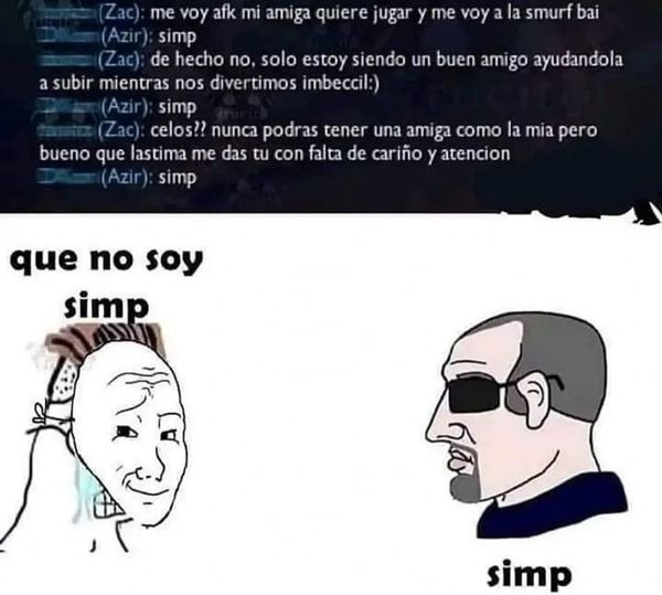 Top memes de Simp en español :) Memedroid