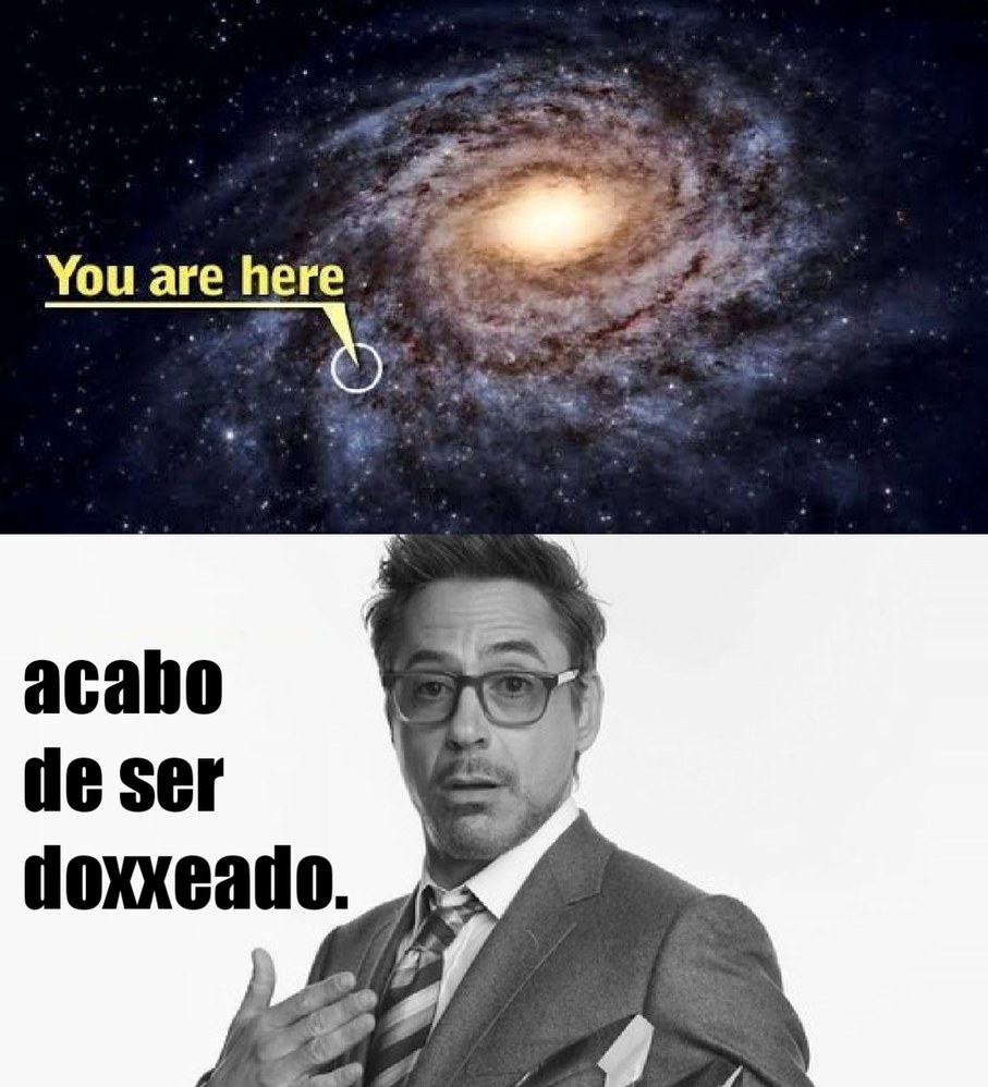 Nos doxxearon. - Meme subido por Lucas_Oc :) Memedroid