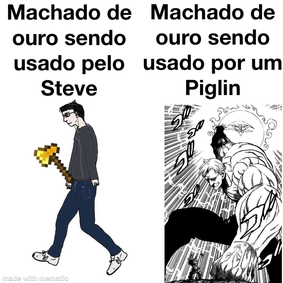 e quando o Piglin Barbaro usa ai fudeu - Meme by 23467 :) Memedroid