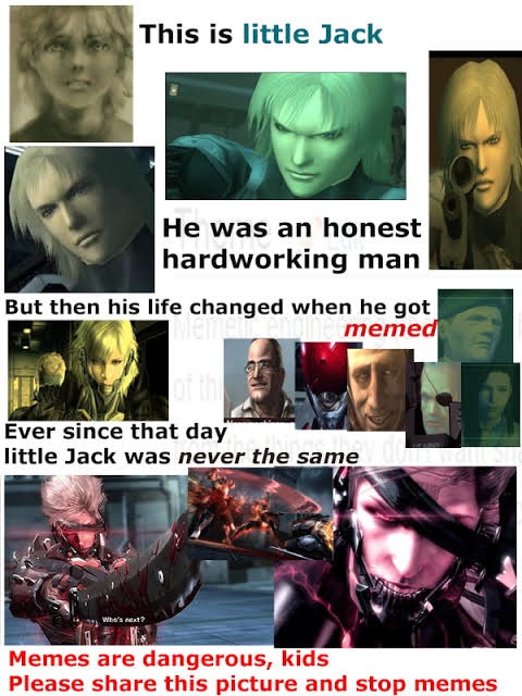 Raiden got meme'd hard by Sam - Meme by BestBeforeDate :) Memedroid