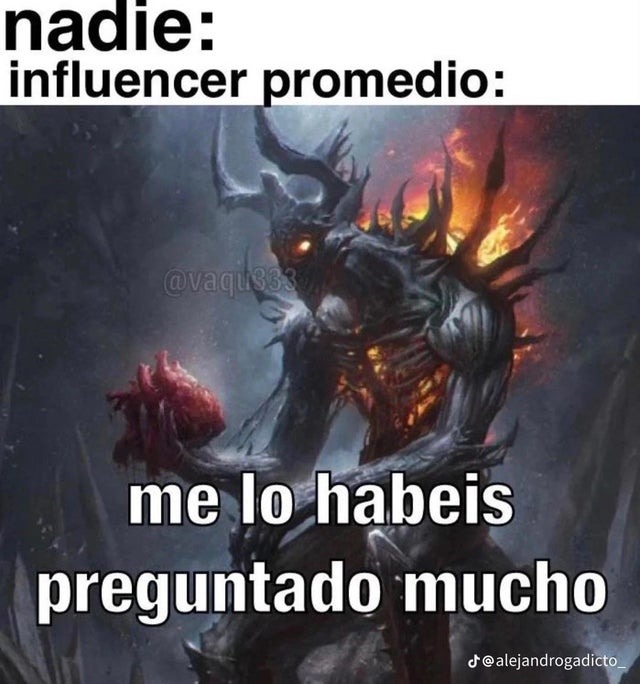 Top memes de Influencer en español :) Memedroid