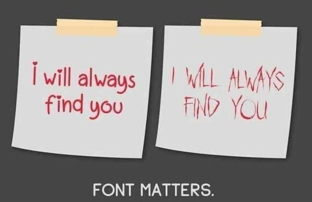 I love you in horror font - Meme by Debno1 :) Memedroid