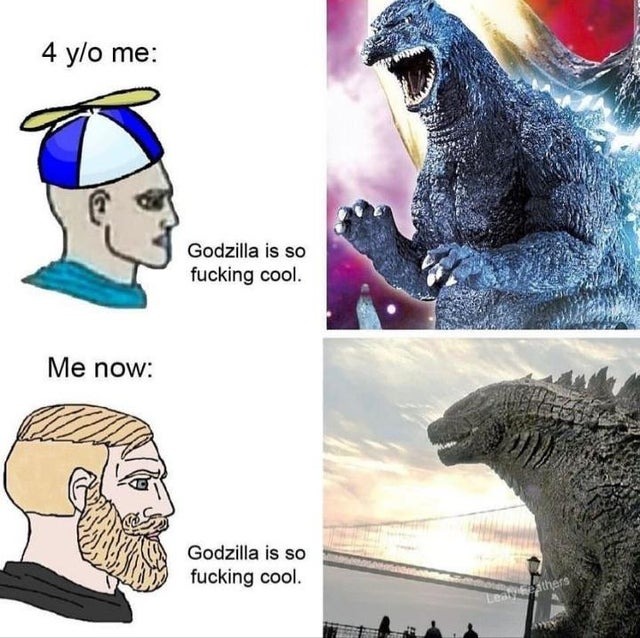 Godzilla is so fucking cool - Meme subido por WhiteLies :) Memedroid