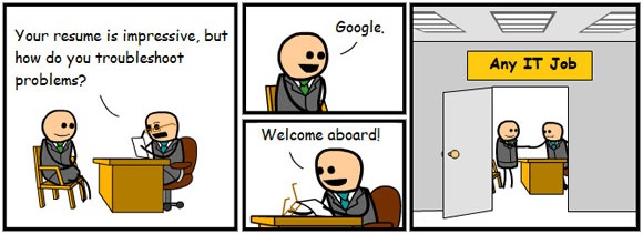 Google, Stackexchange, Stackoverflow - Meme by schizoidman :) Memedroid