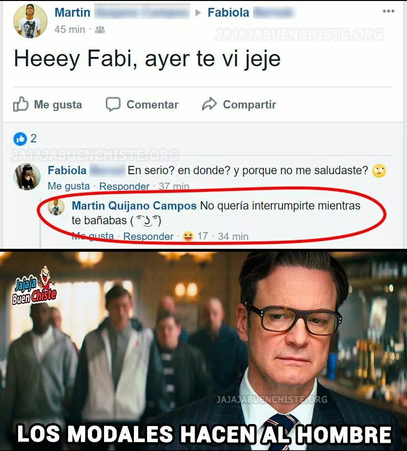 Los modales :v - Meme subido por ElDonDonas :) Memedroid