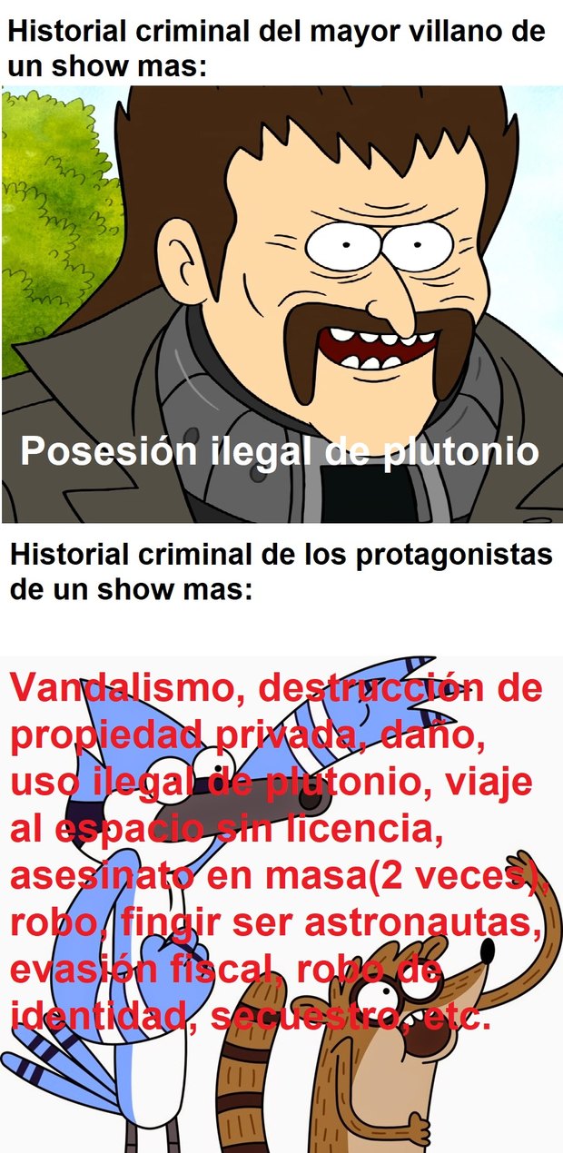 Antes de que lo digan: SI, Ross era mas peligroso que antipapaleta y Si ...