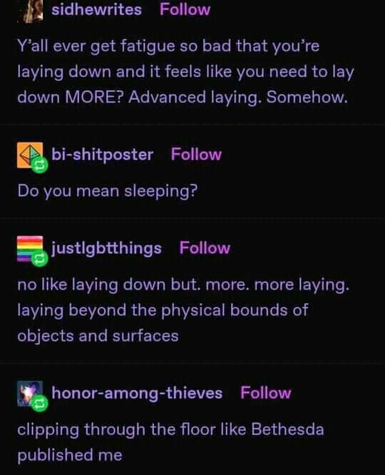 lgbtq laying... - Meme by Mercenary_Hero :) Memedroid