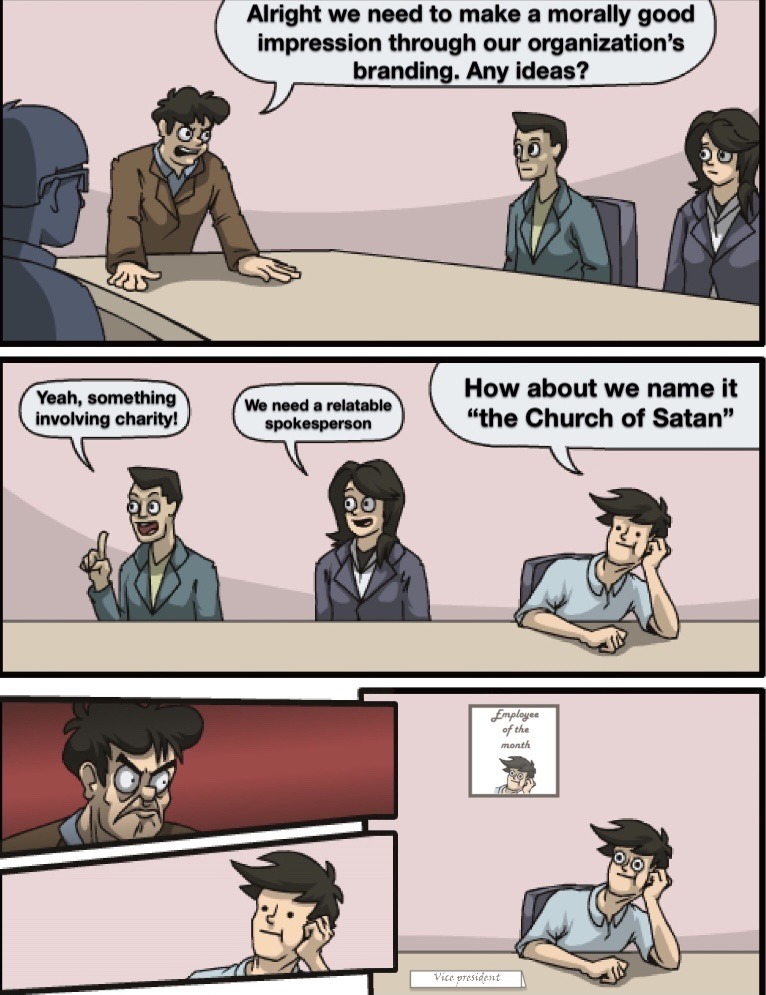 it’s like a visible/tangible slice of evil - Meme subido por Mooseburgs ...