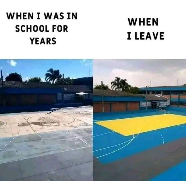 My school - Meme by BenBluel :) Memedroid