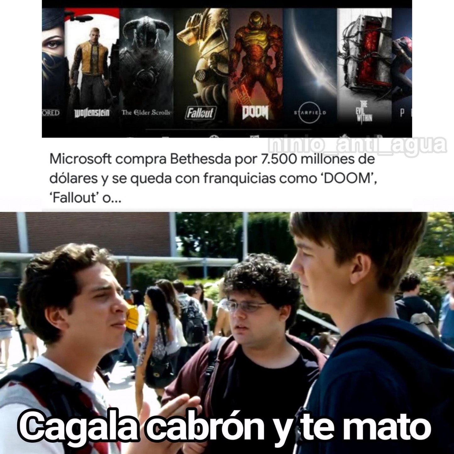 Capaz que no la caguen - Meme subido por Ninio_anti_agua :) Memedroid