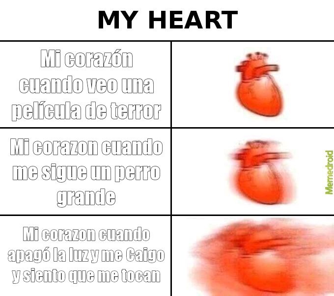 Mi corazon - Meme subido por 315 :) Memedroid